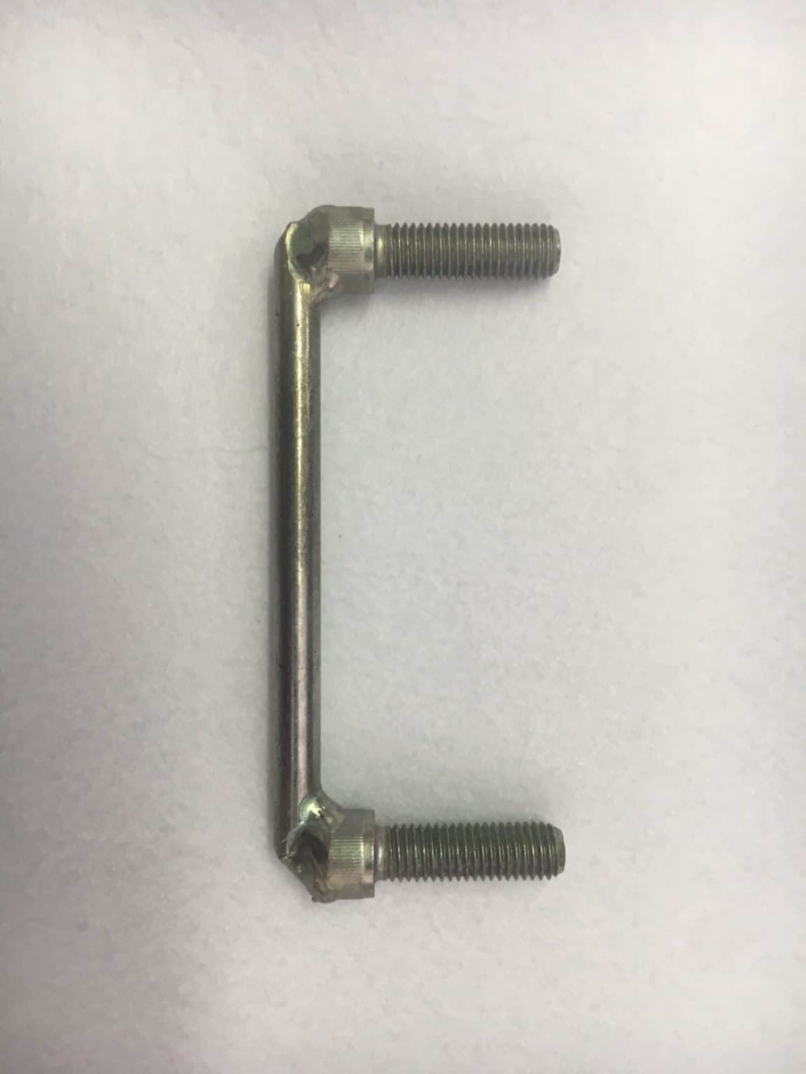 10mm 2 bolt retainer, stainless steel, G510905