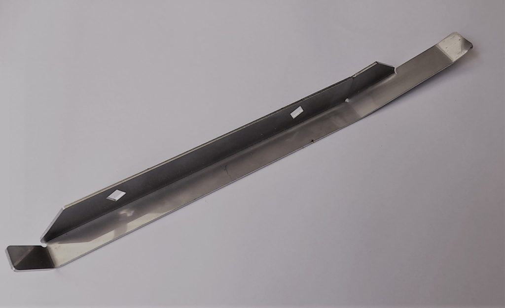 Stainless steel slide guide, left hand, B248148